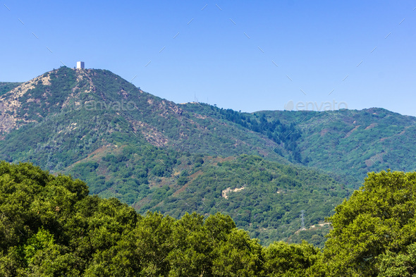 View towards Mount Umunhum Stock Photo by SundryPhotography | PhotoDune