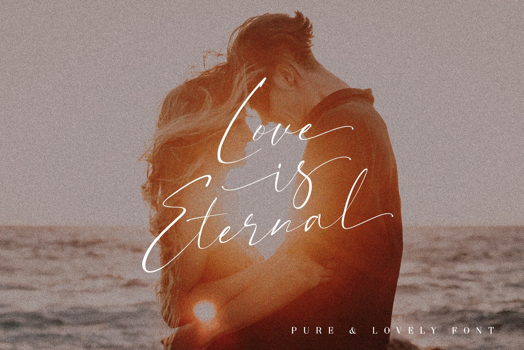 Pure & Lovely - pretty calligraphy by javapep | GraphicRiver