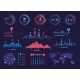 Monitoring Dashboard Template, Vectors | GraphicRiver