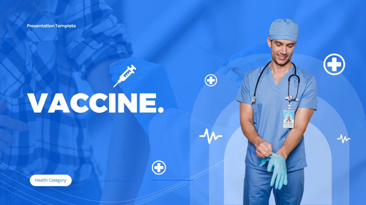 Vaccine - Health Presentation Template, Presentation Templates ...