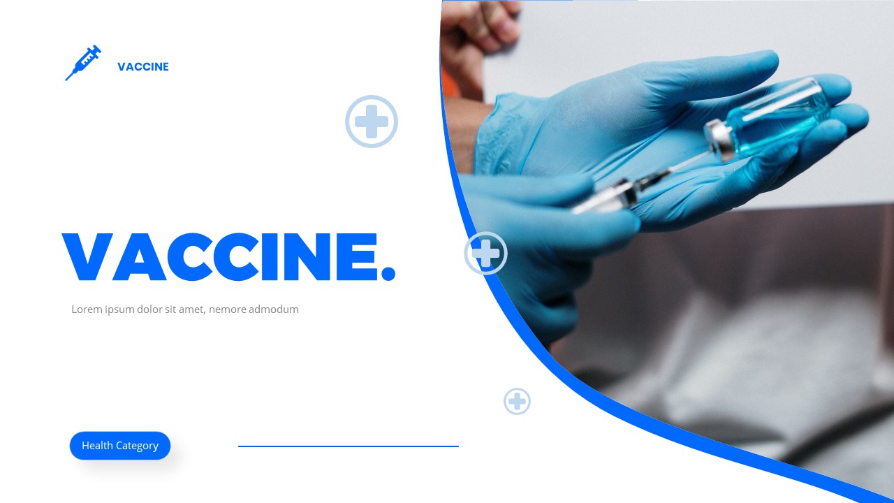 Vaccine - Health Presentation Template, Presentation Templates ...