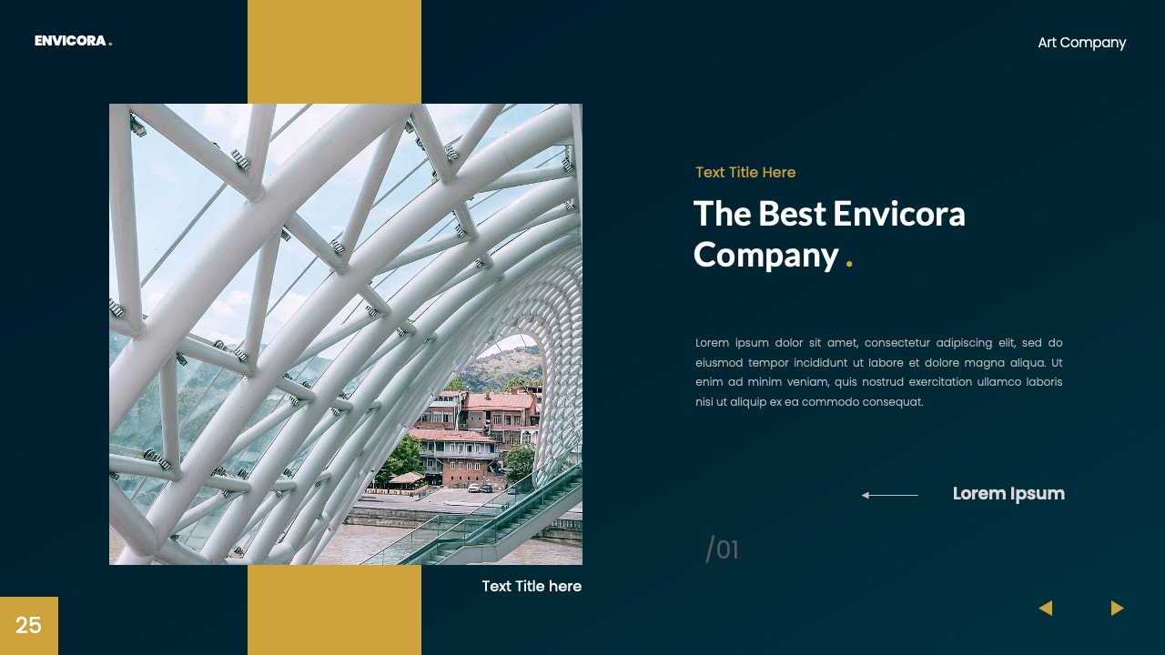 Envicora – Business PowerPoint Template by RHDStudio | GraphicRiver
