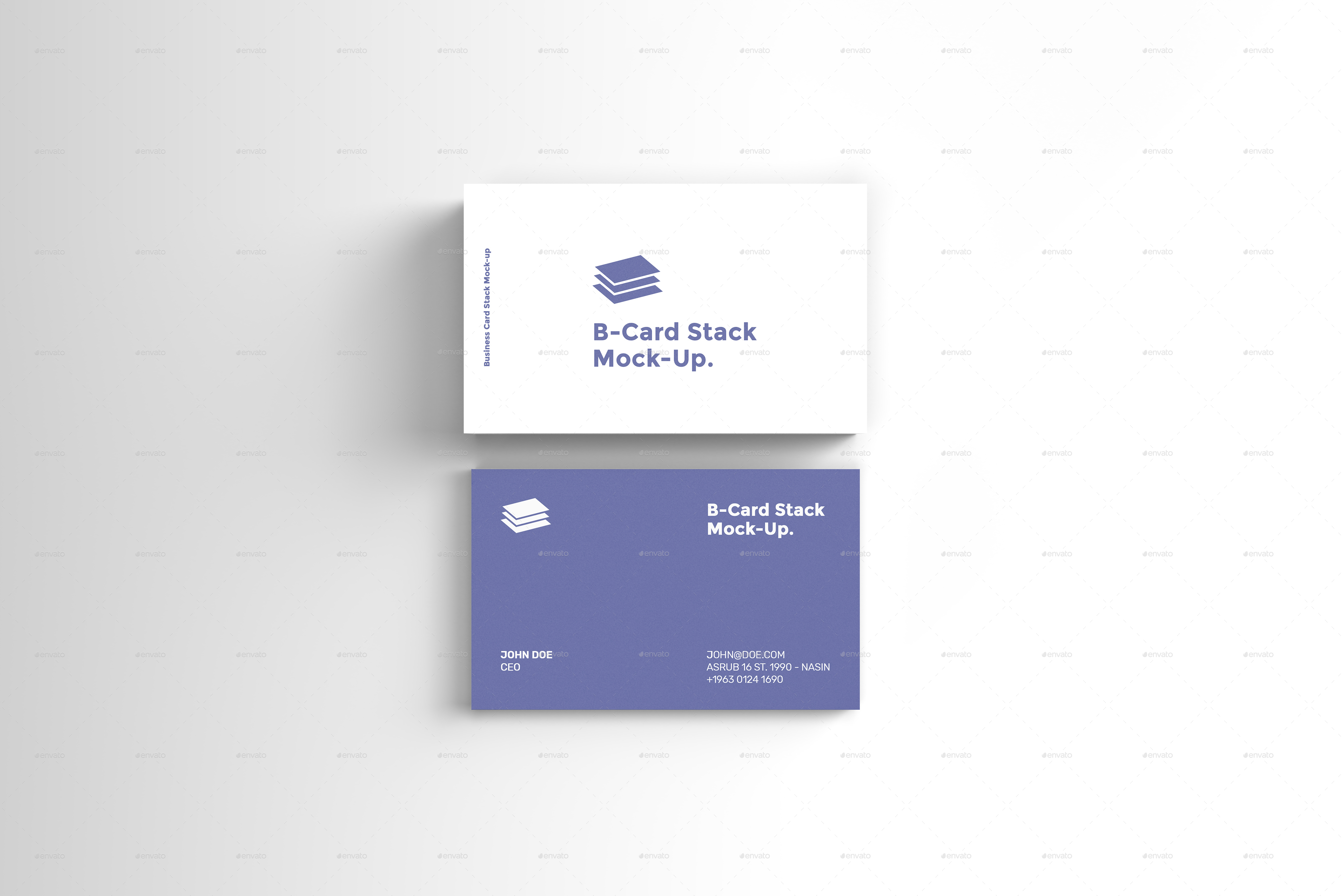 Business Card Stack Mock-up, Graphics | GraphicRiver