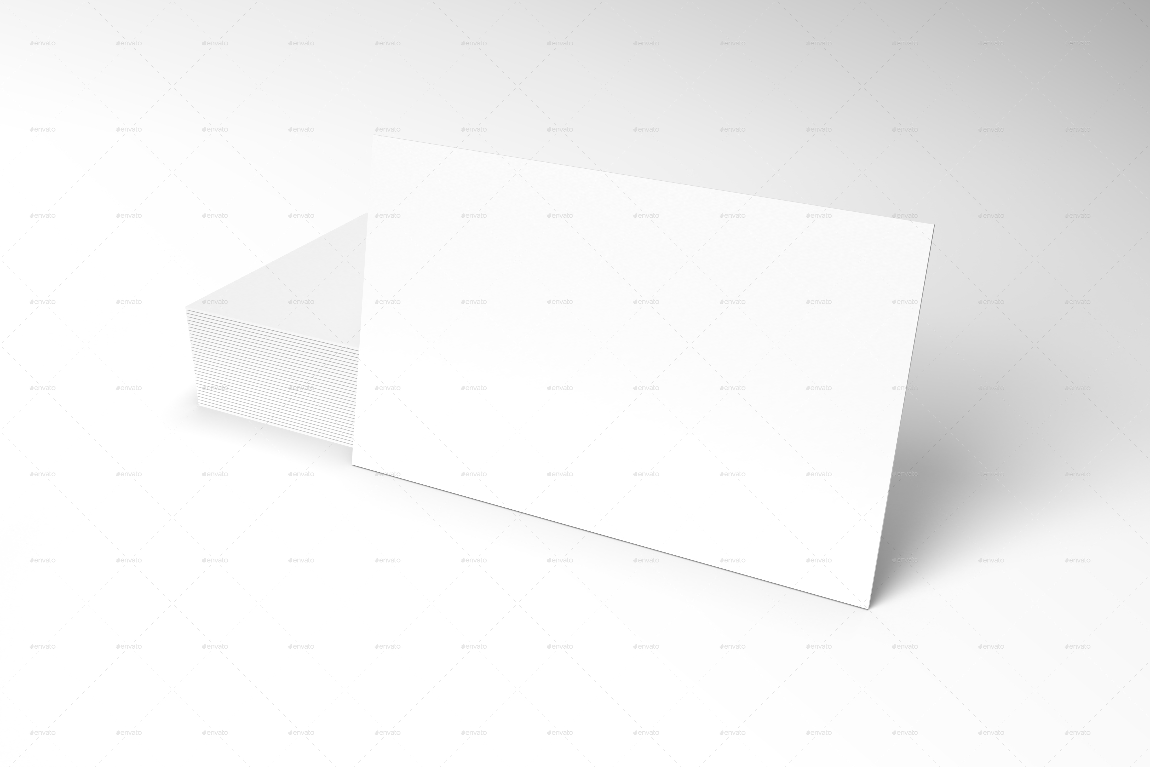 Business Card Stack Mock-up, Graphics | GraphicRiver