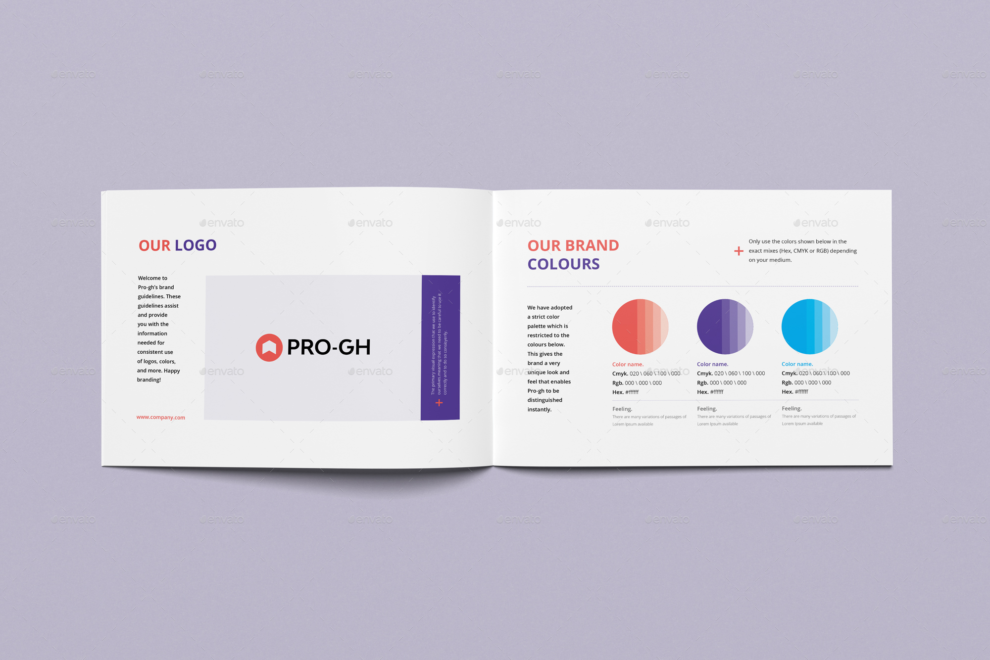 Logo Usage Guidelines, Print Templates | GraphicRiver