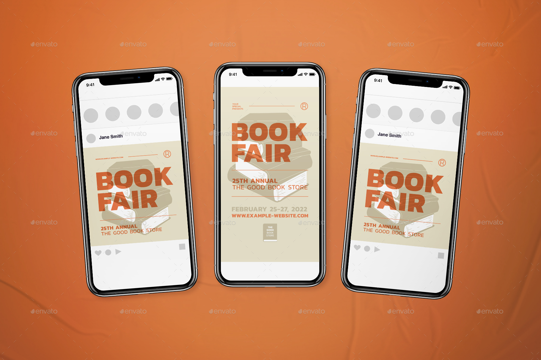 Book Fair Event Flyer Set, Print Templates | GraphicRiver