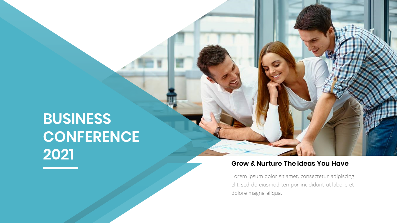 Business Conference Powerpoint Template 2021, Presentation Templates