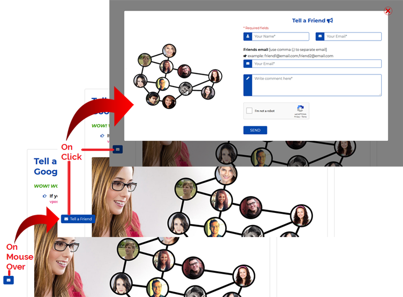 TellForm - Tell a Friend about Post Page Web App and Recommendation ...