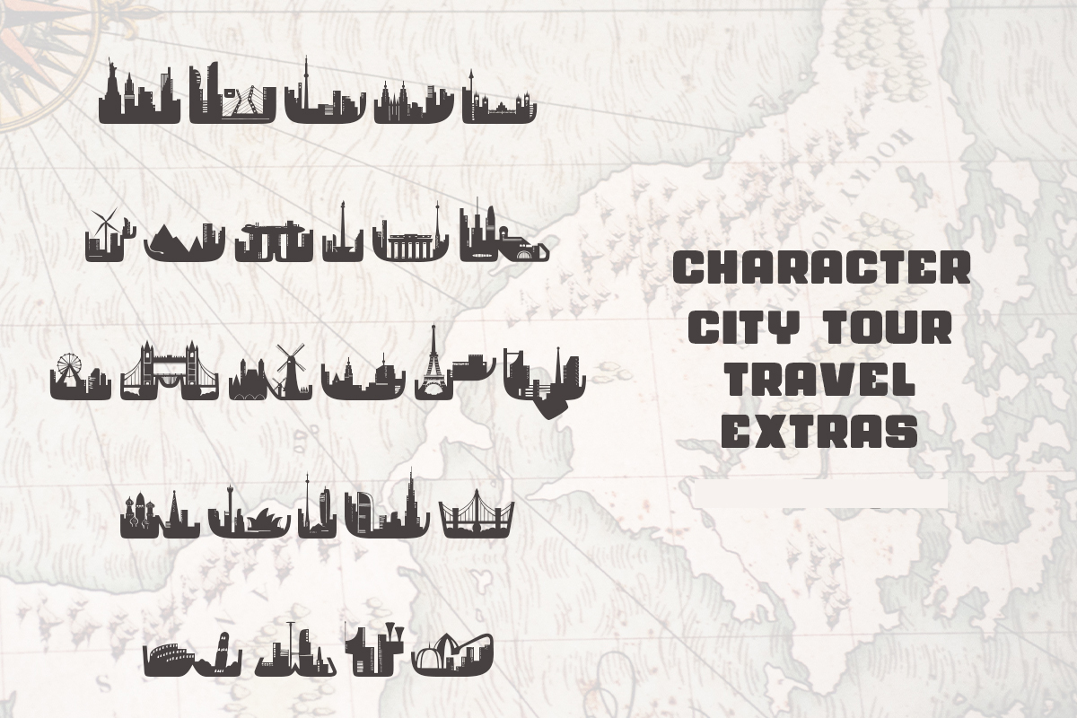 City Tour, Fonts | GraphicRiver