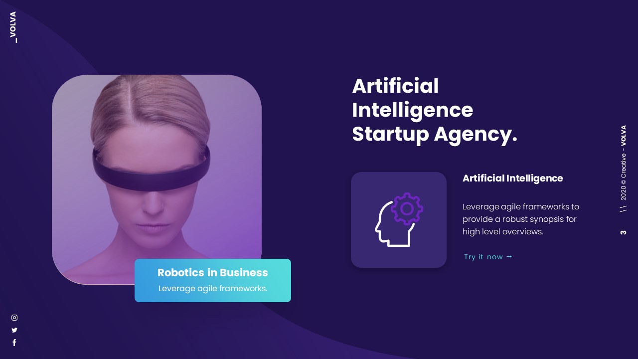 Volva Artificial Intelligence Powerpoint Presentation Template ...