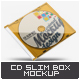 CD Slim Box Mock-Up, Graphics | GraphicRiver