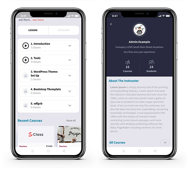 eClass LMS Mobile App - Flutter Android & iOS by media-city | CodeCanyon