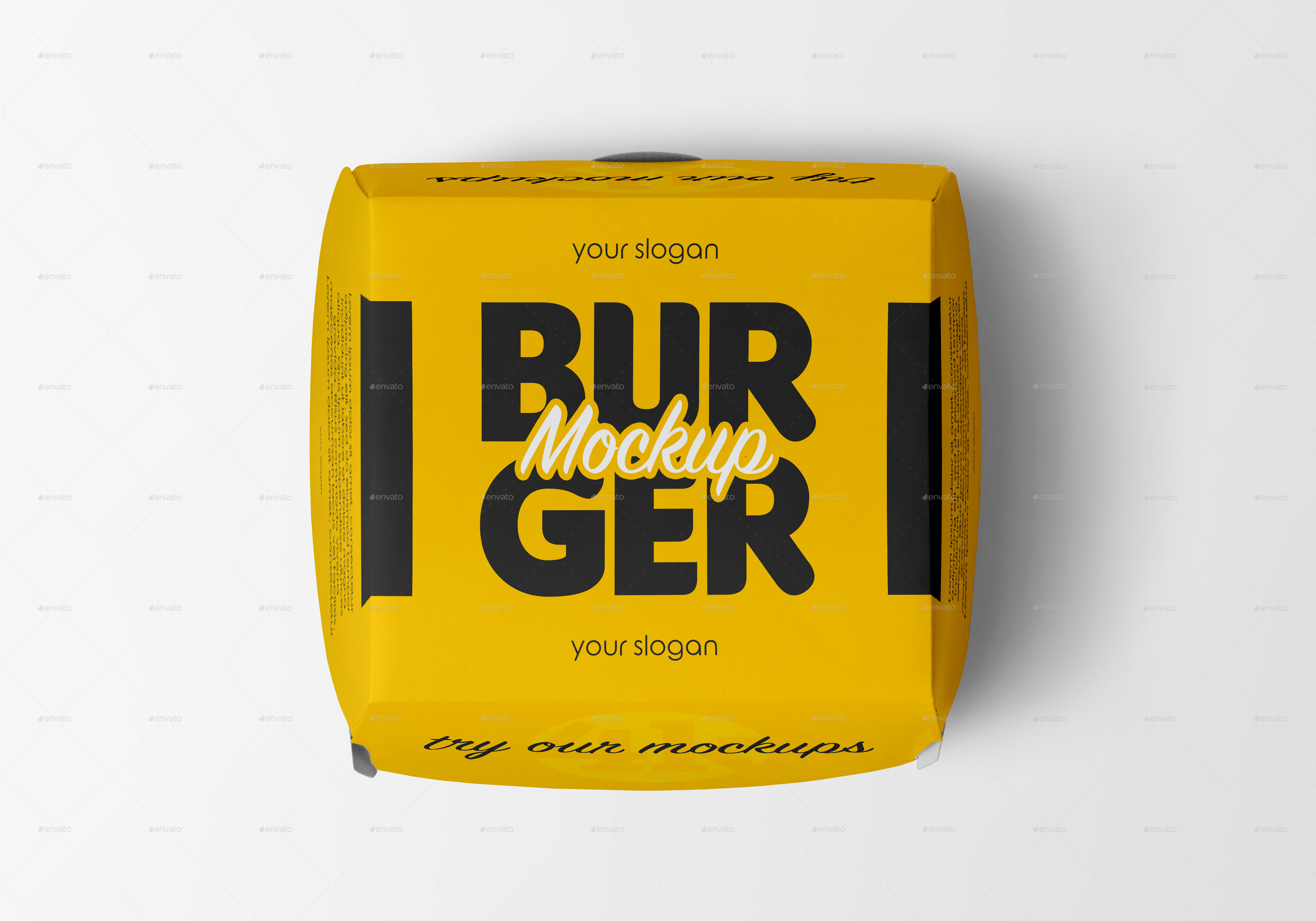 Paper Burger Box Mockup Set, Graphics | GraphicRiver