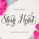 Story Heart, Fonts | GraphicRiver