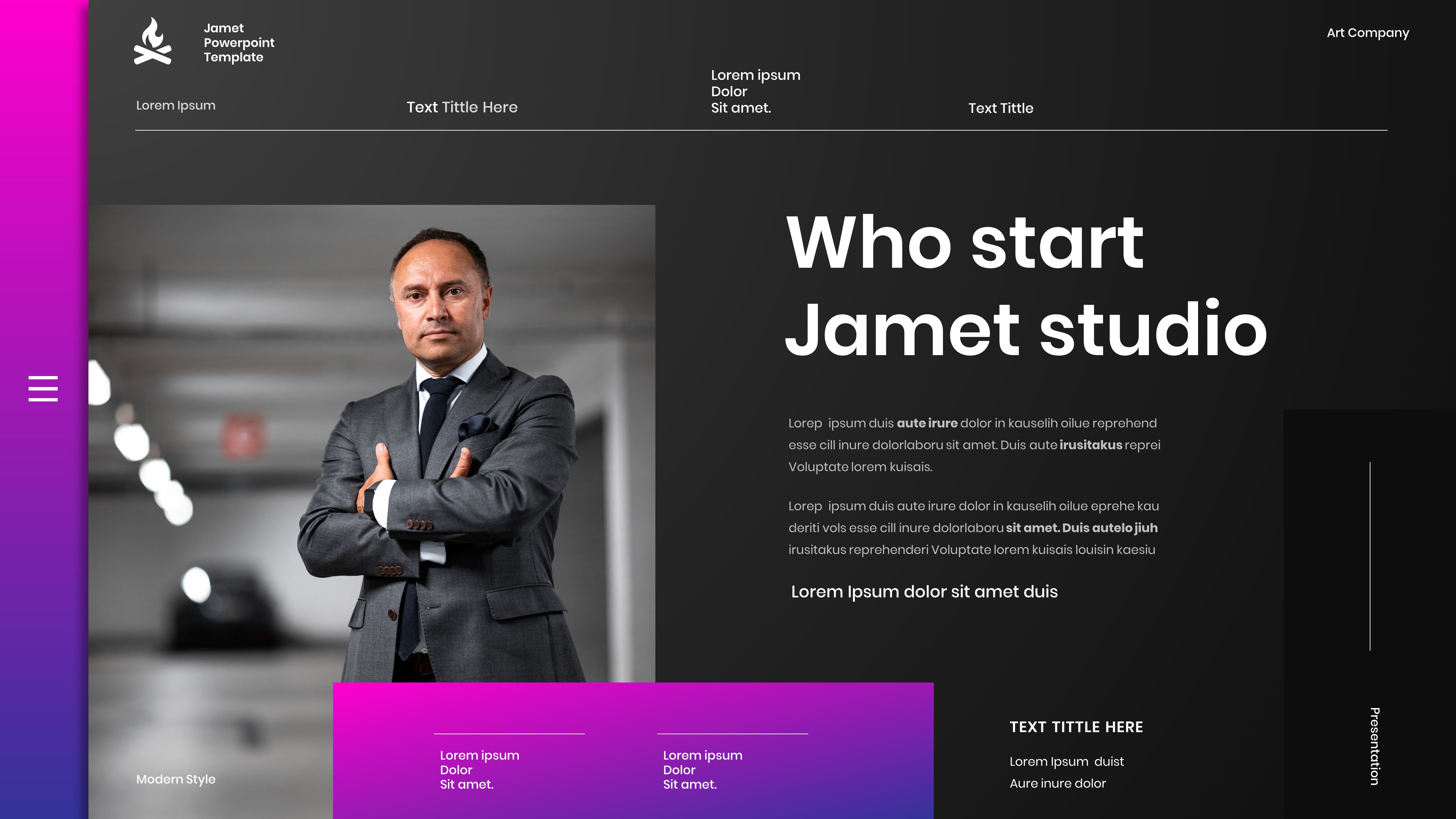 Jamet – Business Google Slides Template, Presentation Templates ...