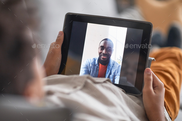 Boy Having Video Call Stock Photo by seventyfourimages | PhotoDune