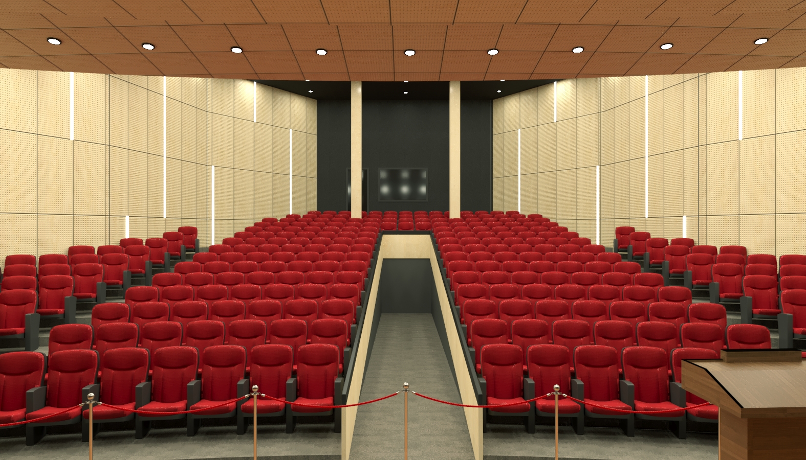 Conference Hall, Auditorium Design by uygdizaynsales | 3DOcean