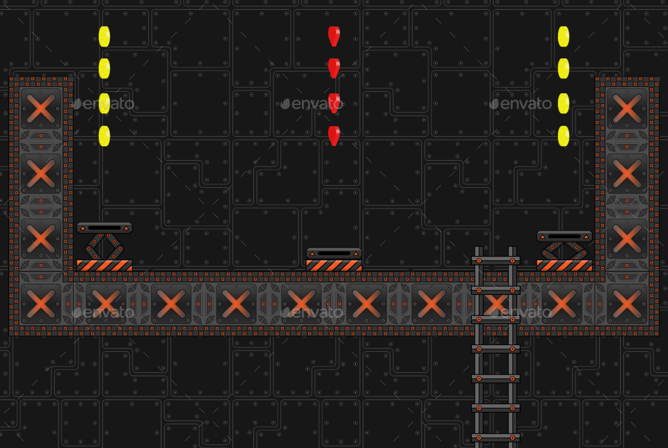 2D Platformer Game Tileset 2, Game Assets | GraphicRiver