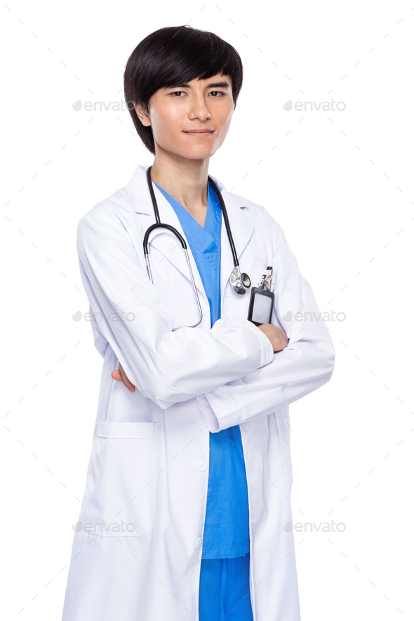 Serious doctor portrait Stock Photo by leungchopan | PhotoDune
