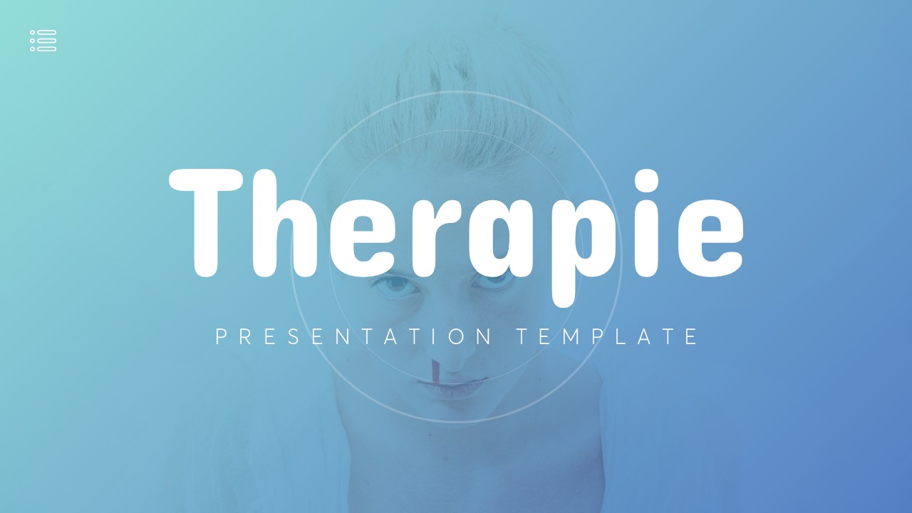 Therapie Mental Health Presentation Template, Presentation Templates