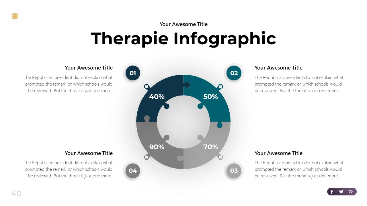 Therapie Mental Health Presentation Template, Presentation Templates