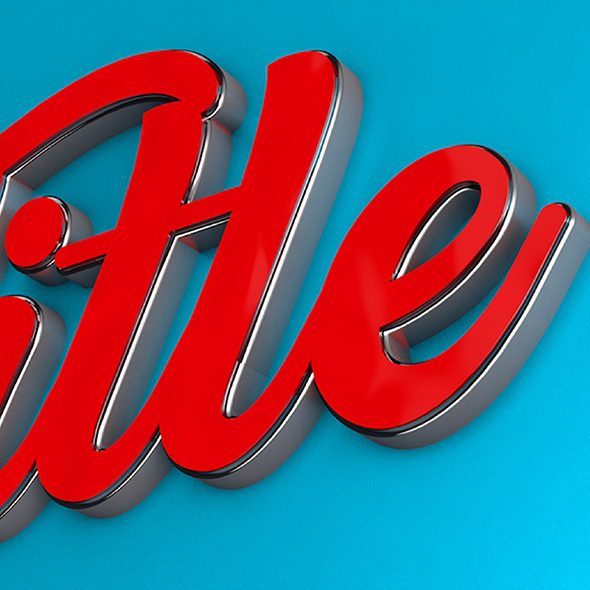 3d Title Design by dopegfx_ | 3DOcean