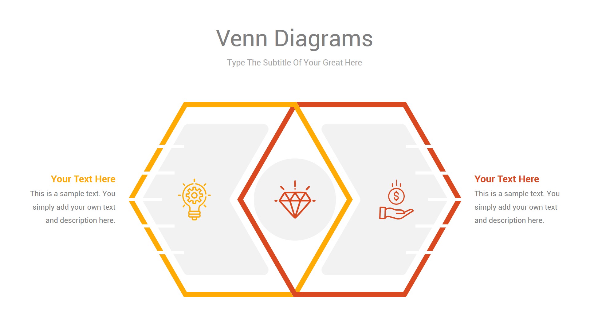 Venn Diagrams Google Slides & Illustrator Template by Neroox | GraphicRiver