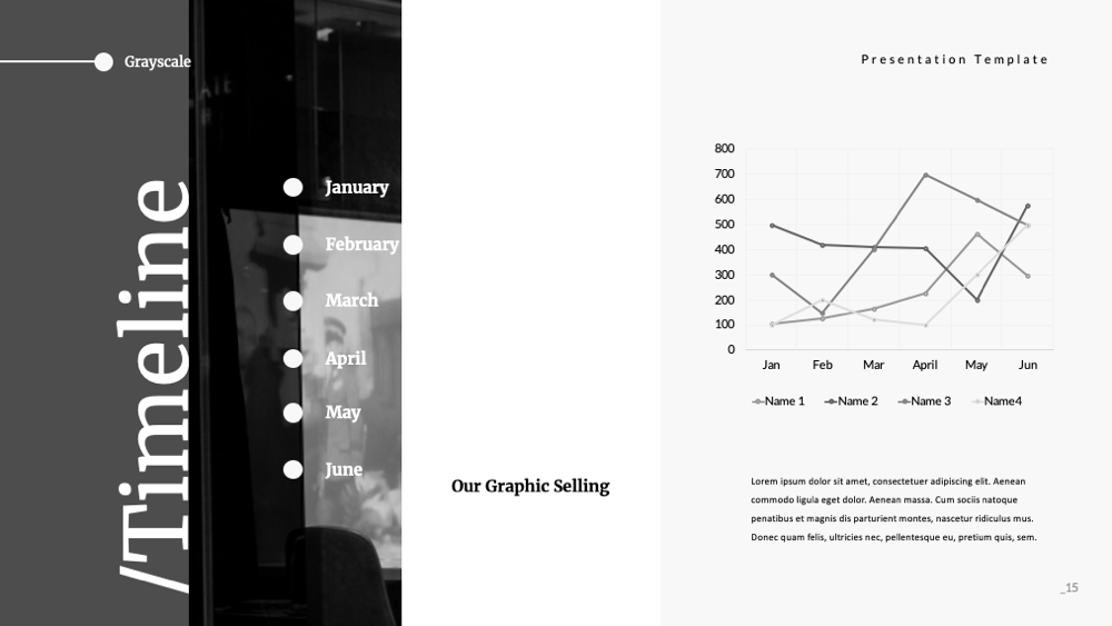 Grayscale Google Slide Template, Presentation Templates | GraphicRiver