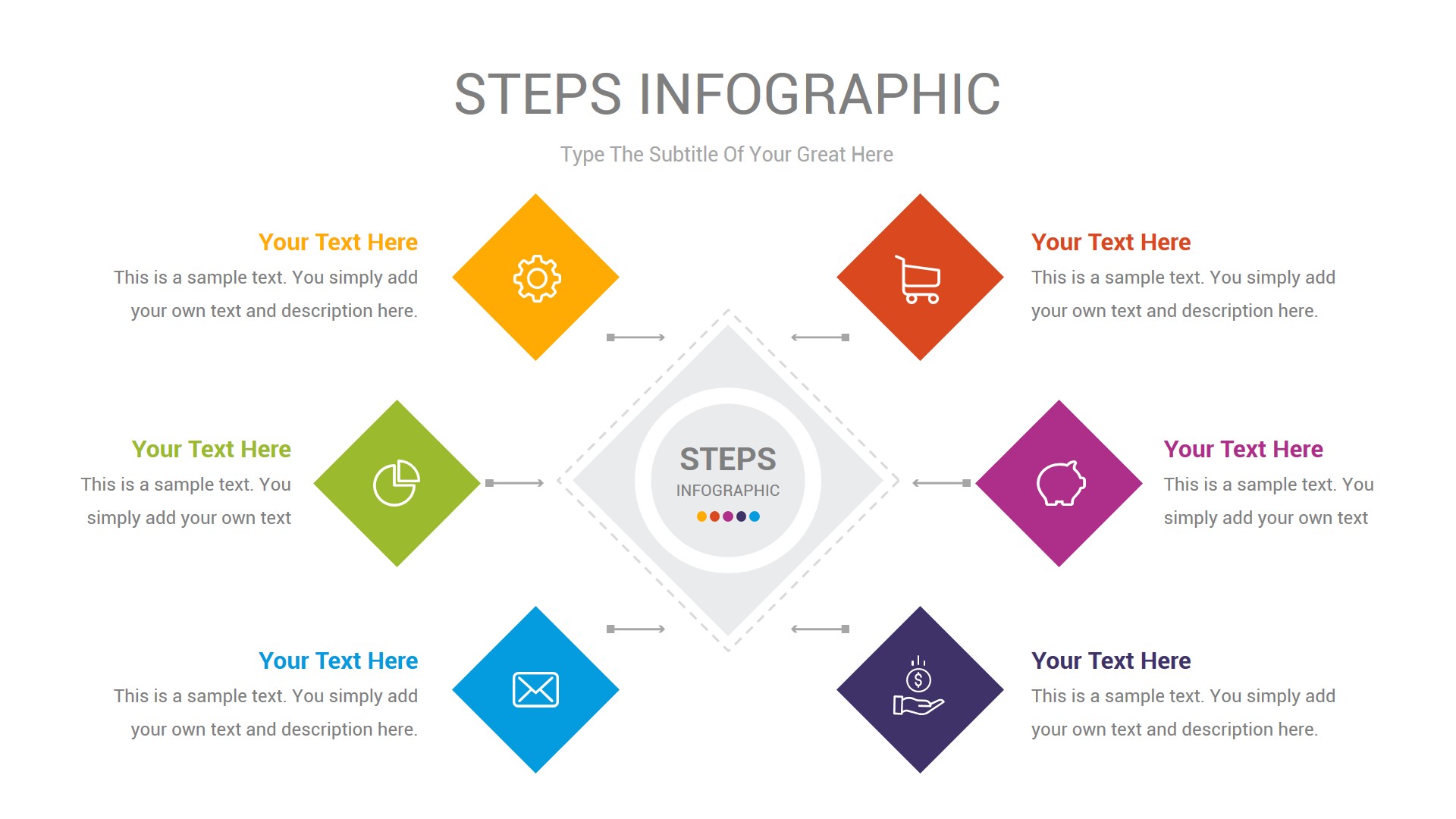 Steps Infographic Google Slides & Illustrator Template, Presentation ...