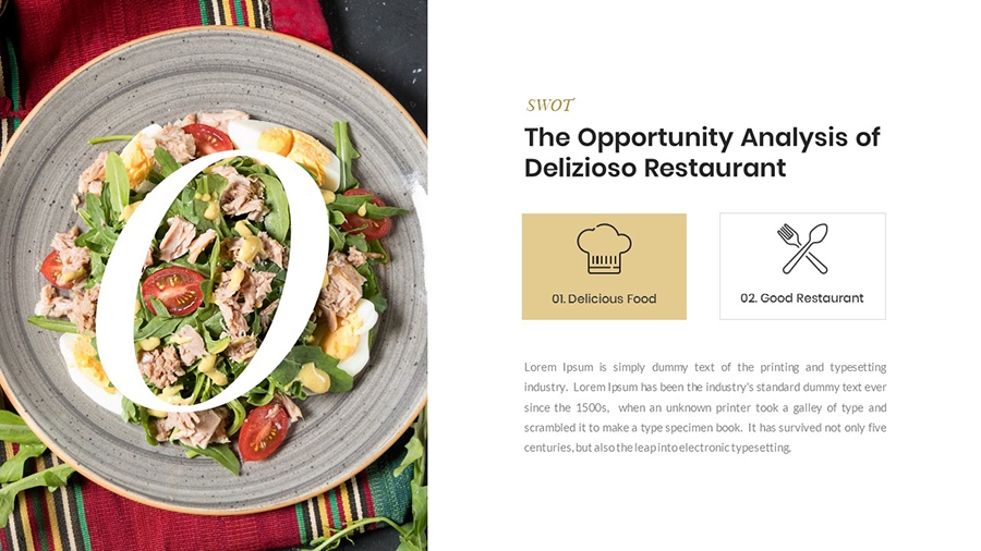 Delizioso – Food & Restaurant Google Slides Template, Presentation ...
