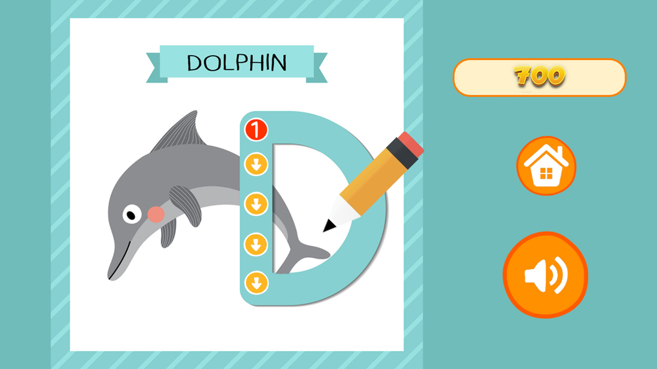 Letter Writing (CAPX | HTML5 | Cordova) Kids Education Game by CGFX-Studio