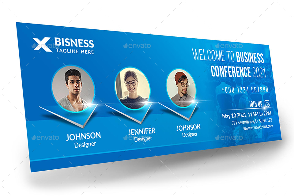 Event | Conference Facebook Cover, Web Elements | GraphicRiver