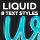 3D Liquid Text Effects, Add-ons | GraphicRiver
