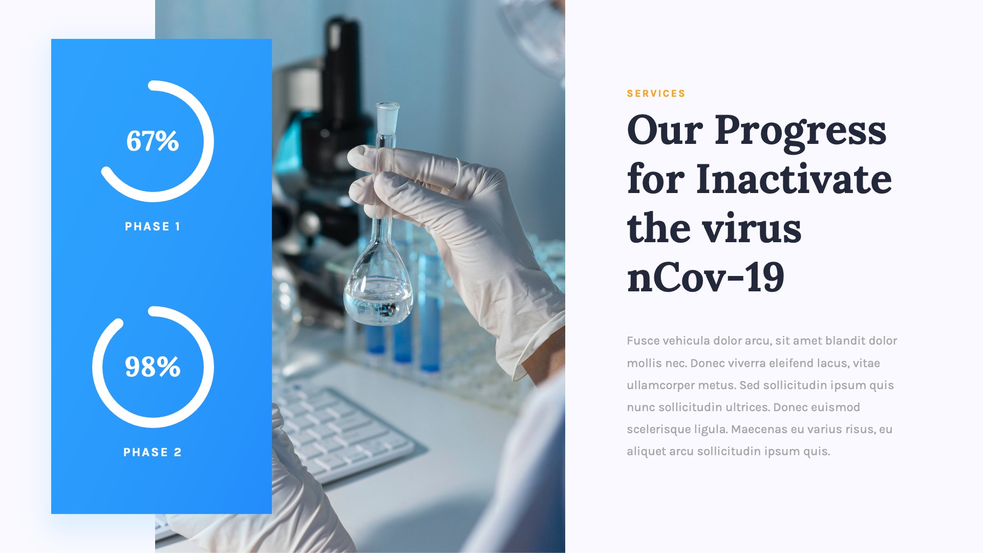 Vacino - Vaccine & Immunization Powerpoint Template, Presentation Templates