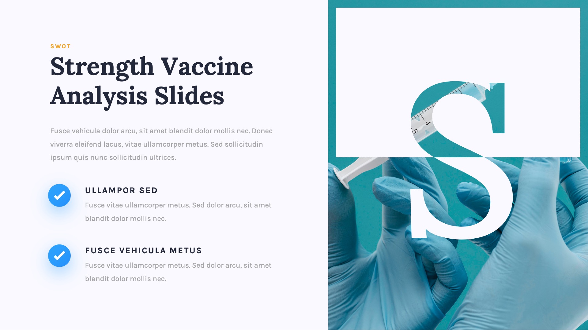 Vacino - Vaccine & Immunization Powerpoint Template, Presentation Templates