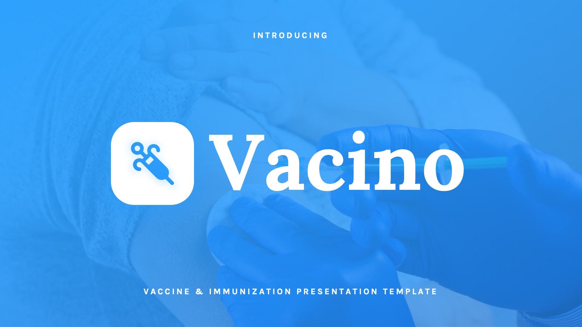 Vacino - Vaccine & Immunization Powerpoint Template, Presentation Templates