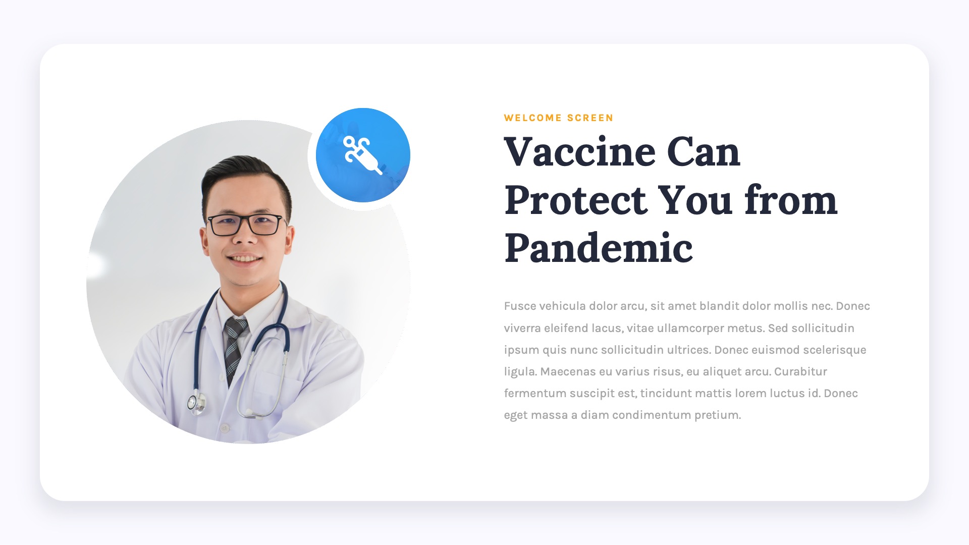 Vacino - Vaccine & Immunization Powerpoint Template, Presentation Templates