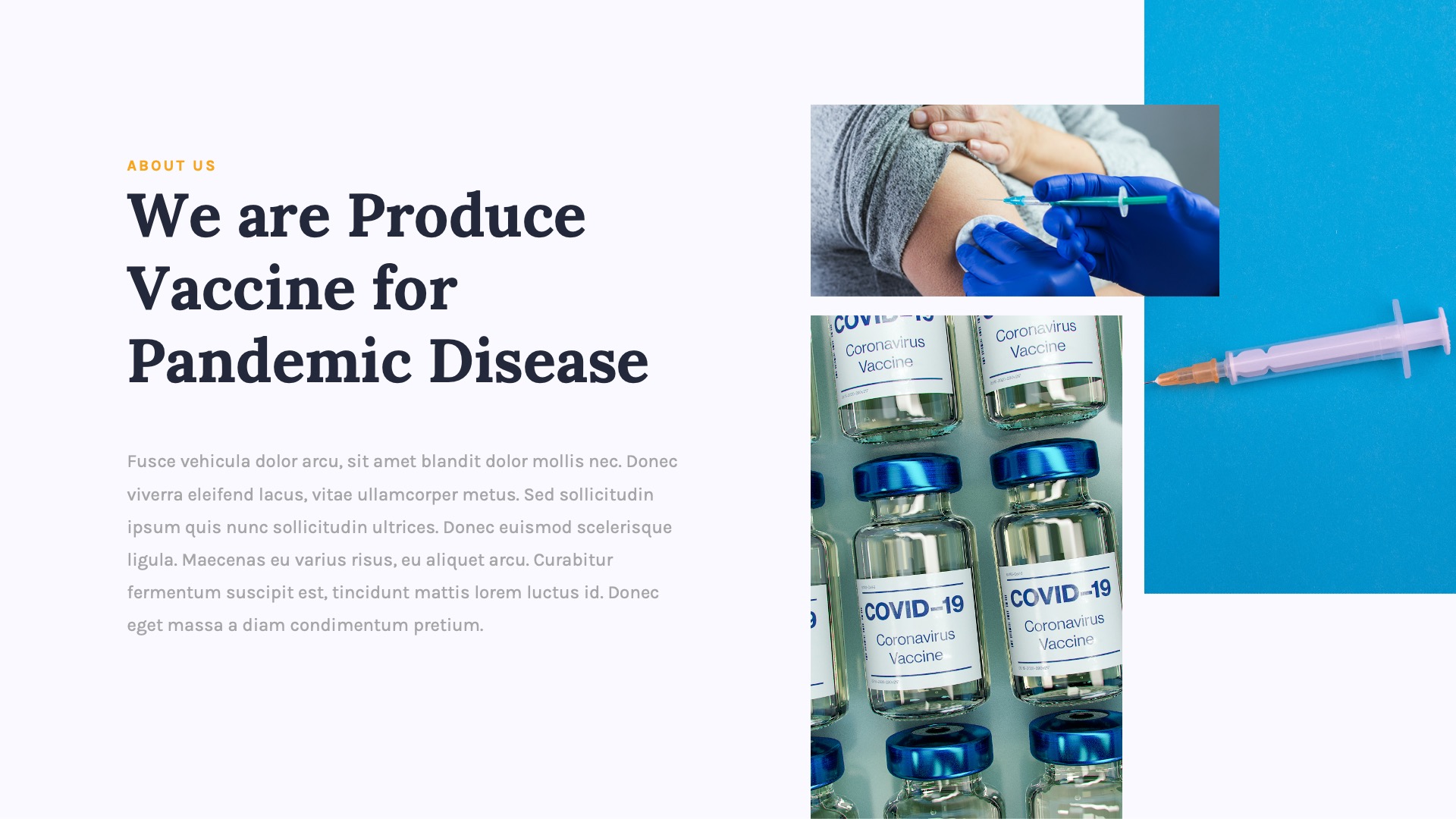 Vacino - Vaccine & Immunization Powerpoint Template, Presentation Templates