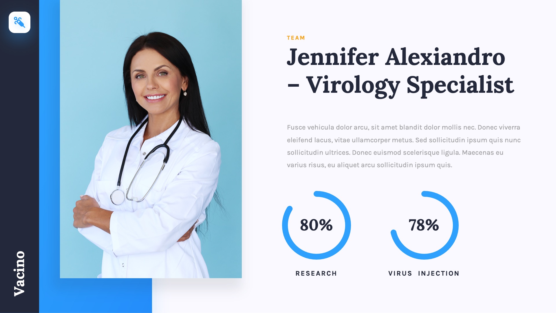 Vacino - Vaccine & Immunization Google Slides Template, Presentation ...