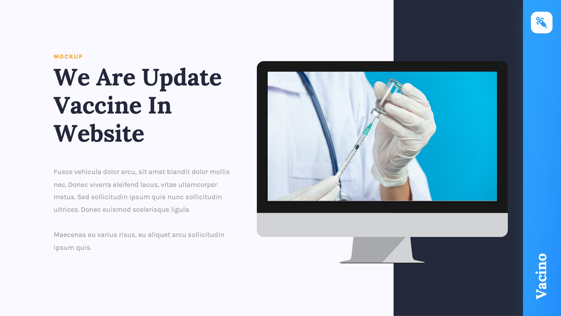 Vacino - Vaccine & Immunization Google Slides Template, Presentation ...