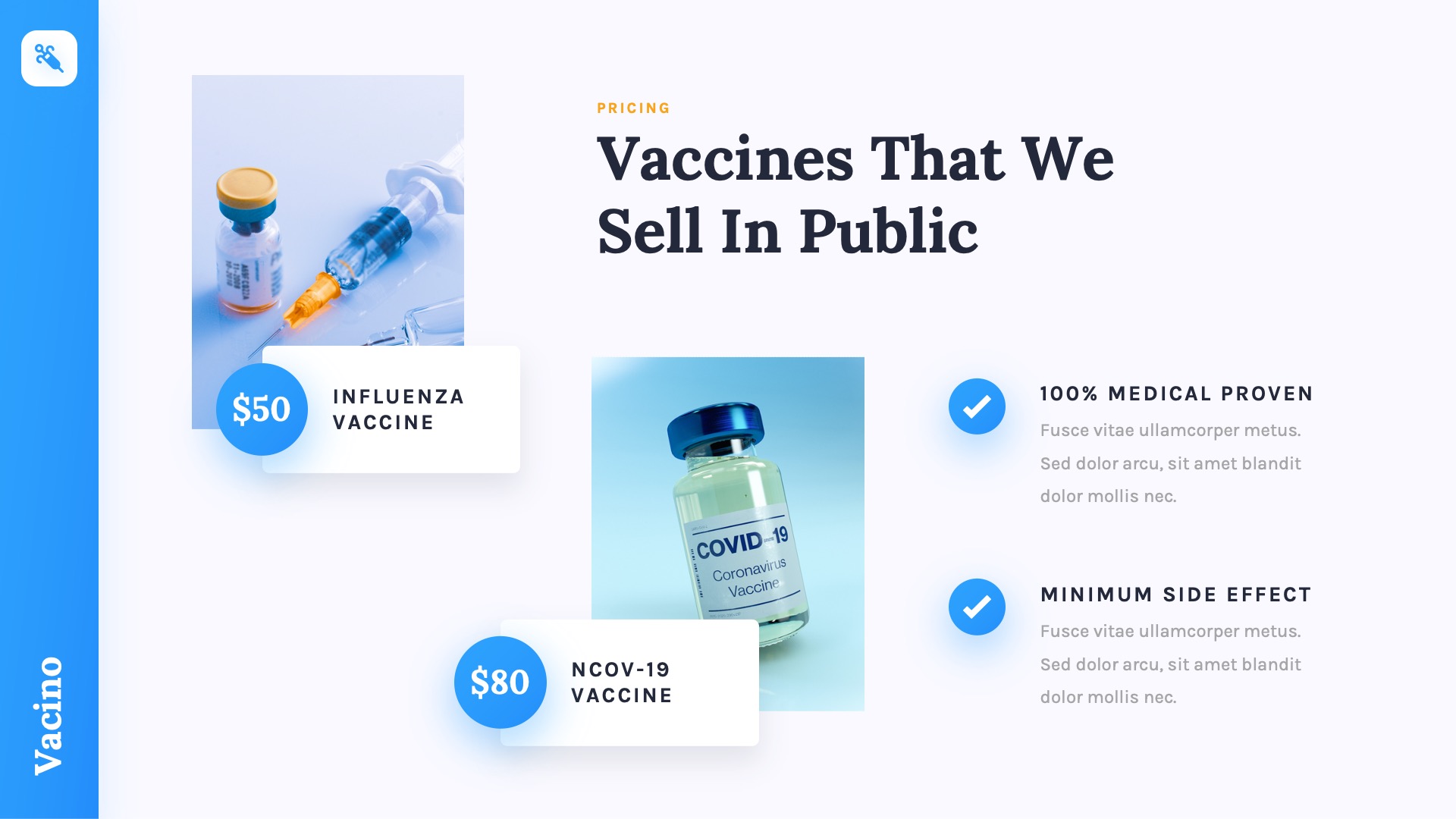 Vacino - Vaccine & Immunization Google Slides Template, Presentation ...
