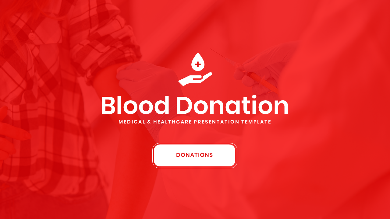 Blood Donation - Medical & Healthcare PowerPoint Template, Presentation ...