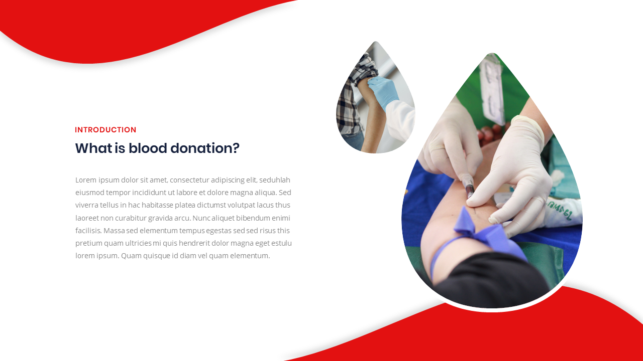 Blood Donation - Medical & Healthcare PowerPoint Template, Presentation ...