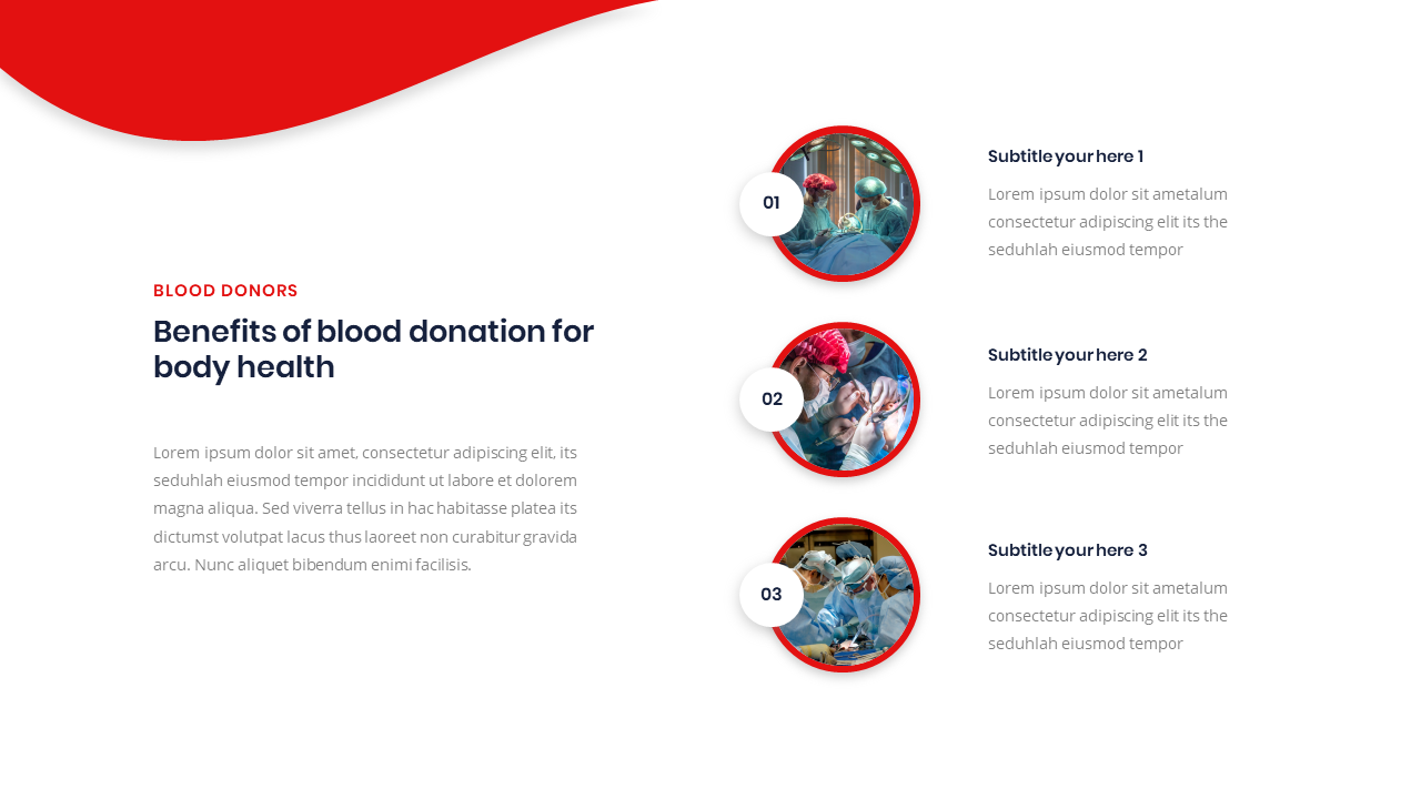 Blood Donation - Medical & Healthcare PowerPoint Template, Presentation ...