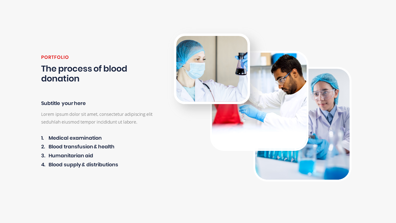 Blood Donation - Medical & Healthcare PowerPoint Template, Presentation ...