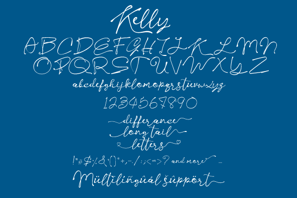 Kelly Signature, Fonts | GraphicRiver