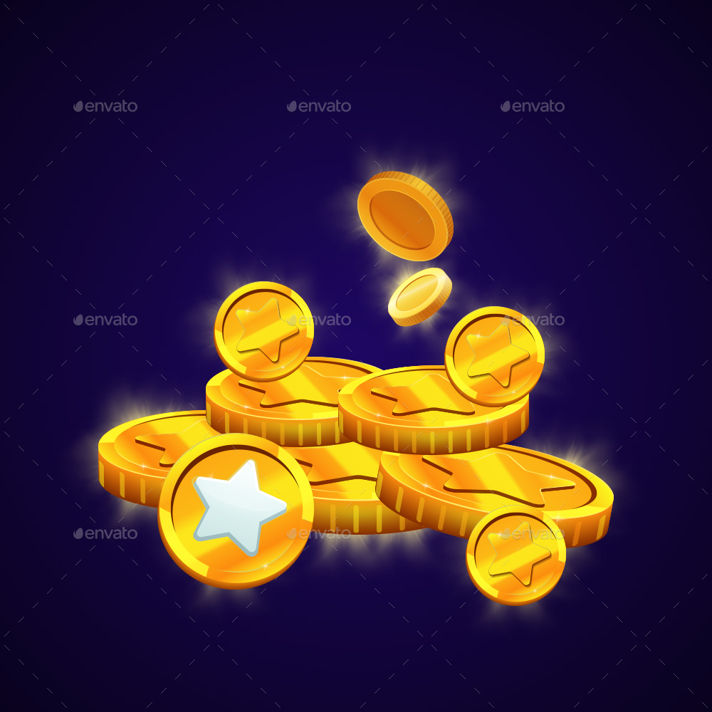 Game Coins Pack, Game Assets | GraphicRiver