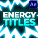 Energy Titles Pack | After Effects, After Effects Project Files | VideoHive
