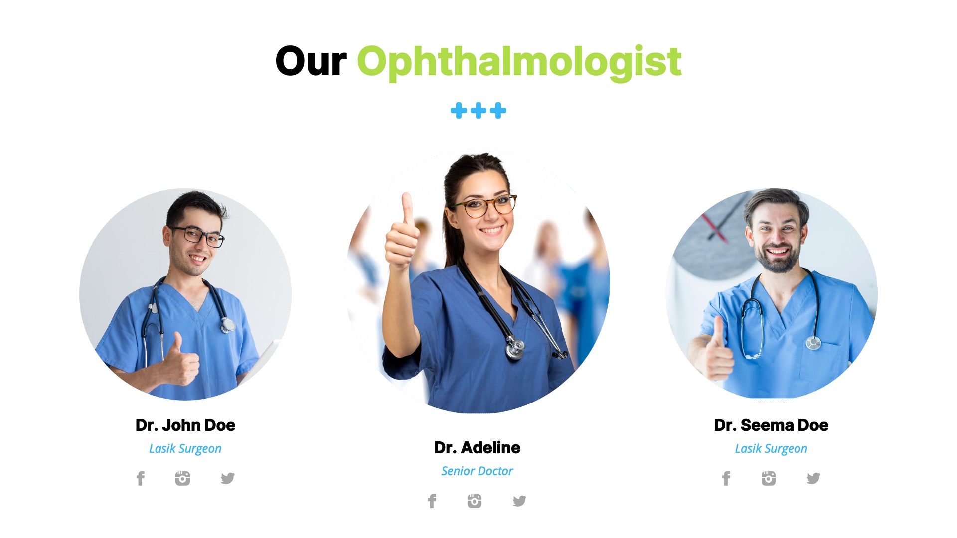 Optica - Optometrist & Eyecare Powerpoint Template, Presentation Templates