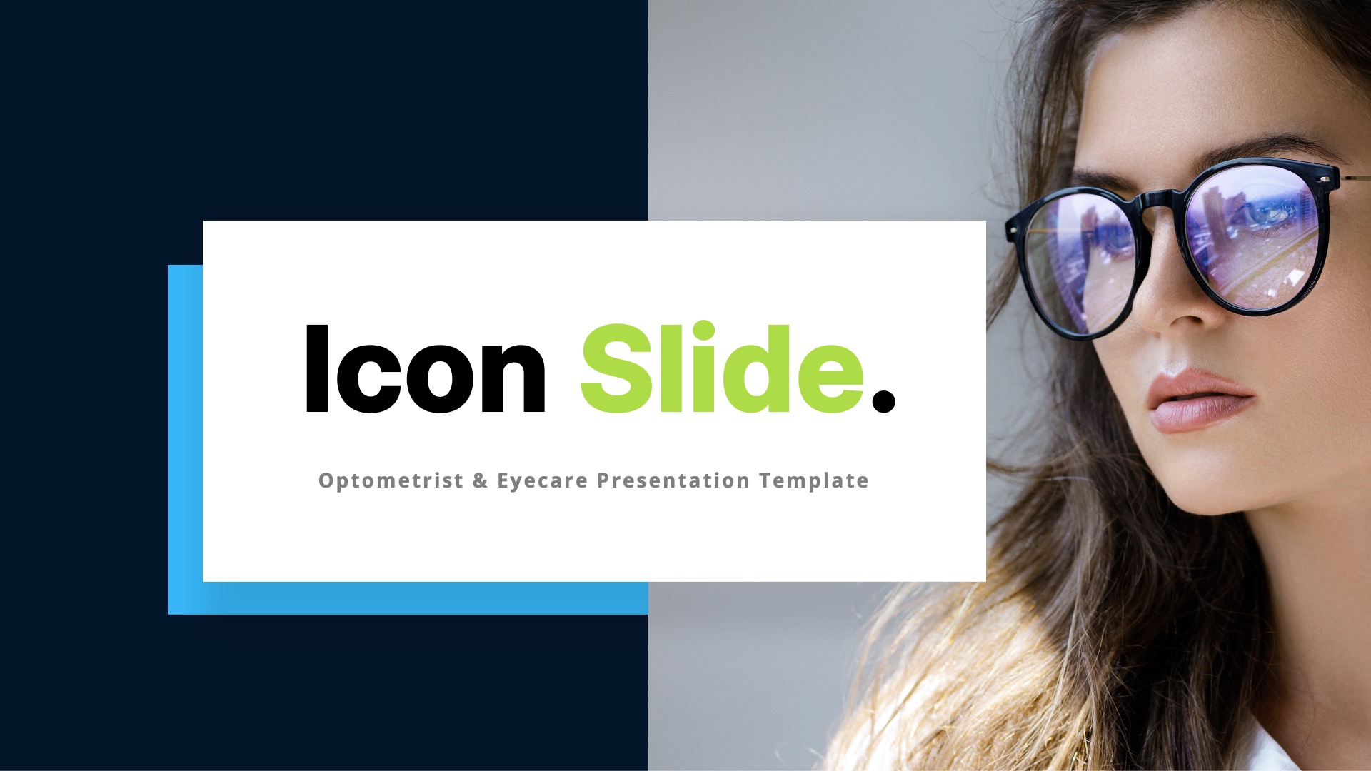 Optica - Optometrist & Eyecare Powerpoint Template, Presentation Templates